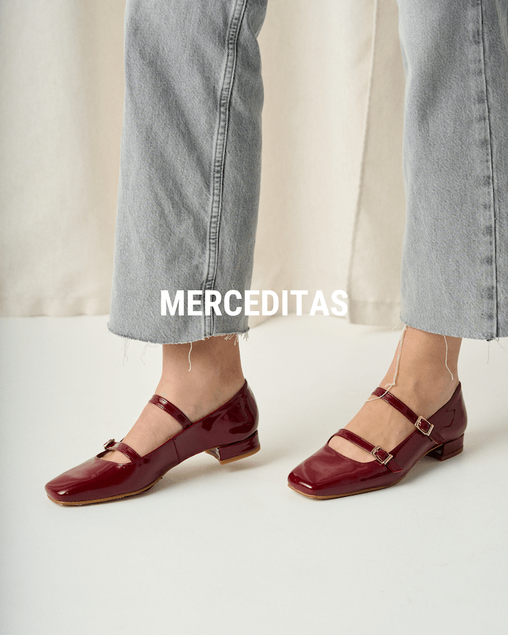 Zapatos de Piel para mujer en cuero natural | MONPIEL